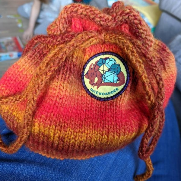 RPG Scouts: Dice Hoarder Patch - Etsy