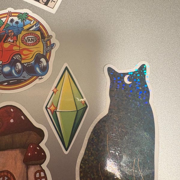 Valorant Clove Sticker - Purple Heart Butterfly - Etsy