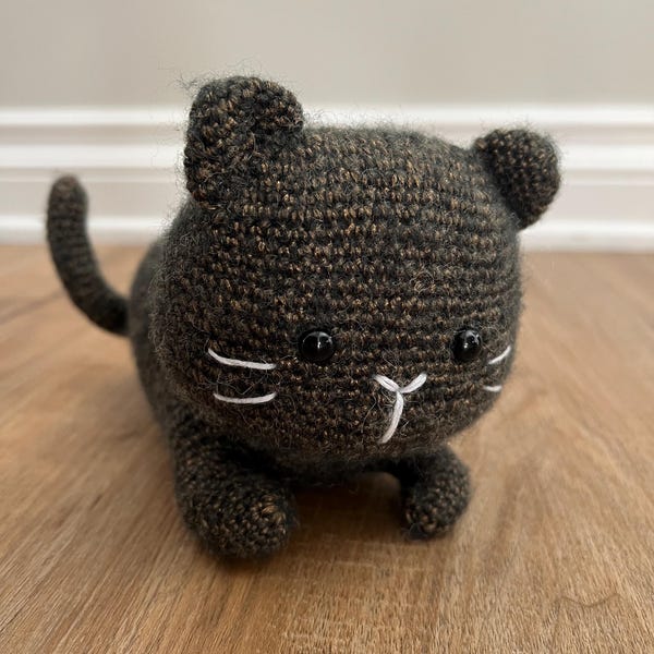 Crochet Pattern Catloaf in the Box Calico Bicolor Cat Amigurumi PDF ...