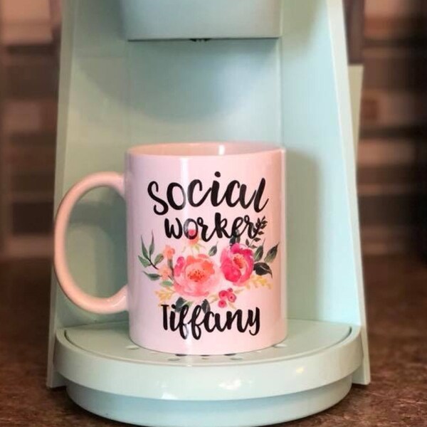 Social Worker/social Worker Gift/bsw/msw/social Worker Coffee Mug ...