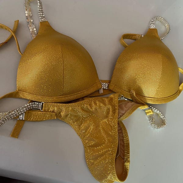 Competition Set - Rhinestone Fitness - NPC - IFBB - WBFF - Figure ...