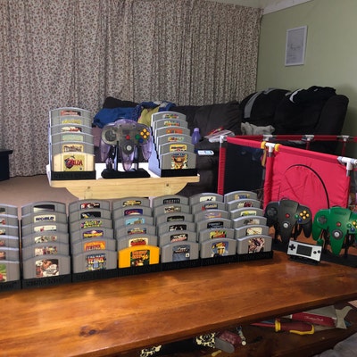 N64 3D Printed Display Stand Nintendo 64 Game Cartridge Stand - Etsy ...