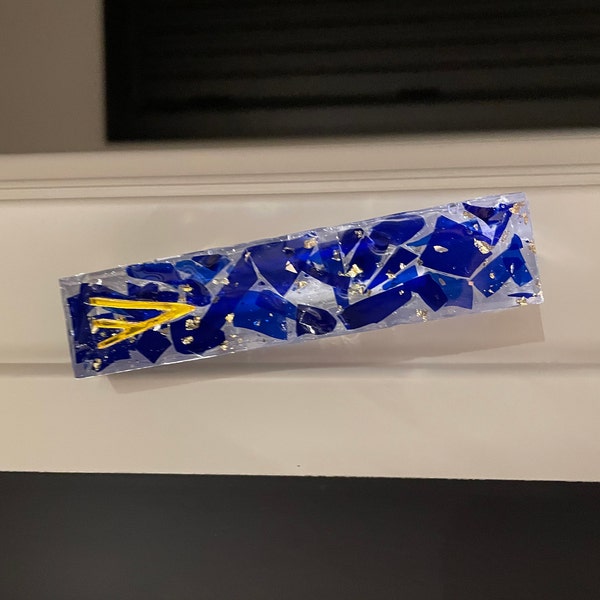 Mezuzah Smashed Wedding Glass, Chuppah Smashed Glass, Modern Mezuzah ...