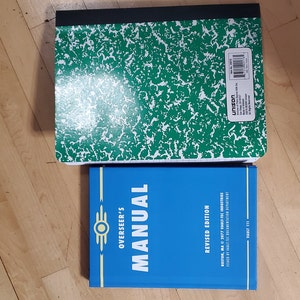 Fallout Notebook Mr. Handy Robot Manual. Replica Notebook. Fallout Gift ...
