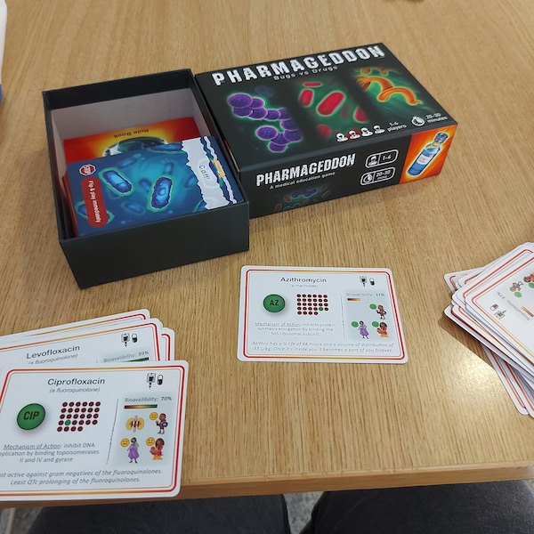 Pharmageddon: Bugs Vs Drugs, A Medical Science Educational Card Game - Etsy