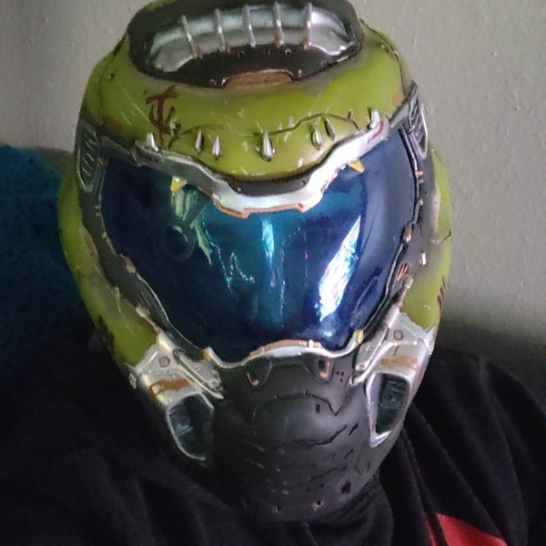 DOOM SLAYER Helmet Replica/ Doom Eternal - Etsy