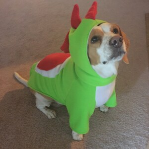 Yoshi From Super Mario Brothers Pet Costume XS to XL - Etsy