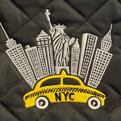 New York City Street Embroidery Design Instant Download - Etsy