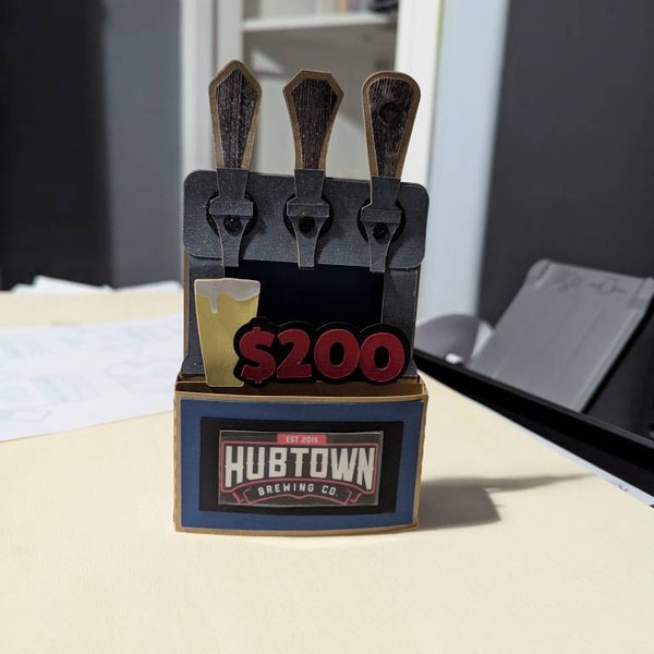 Pitcher of Flowers Card SVG. Flower Box Card Cutting File. Floral Card ...