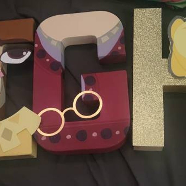 Fancy Nancy Inspired Letters /fancy Nancy Birthday Party/fancy Nancy ...