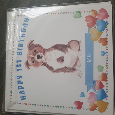 Spaniel Dog Daddy Father's Day Card, Spaniel, Springer, Cocker, Dog ...