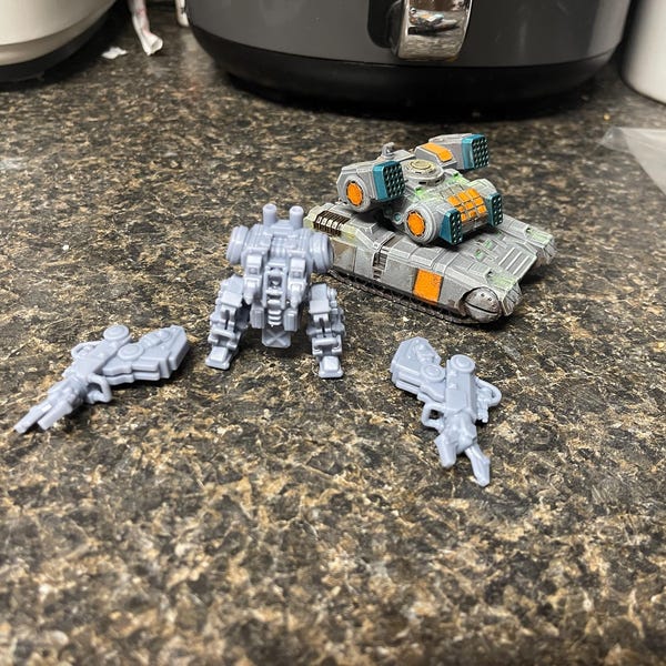 Orbital Knights Point Defense Turret for Tabletop Wargaming. - Etsy