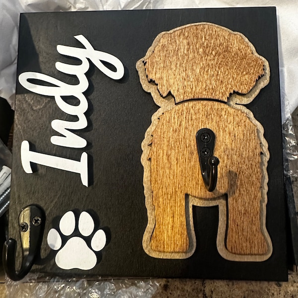 2 Layered Dog Magnet 3.5" Tall Perfect Gift for Friends and Family ...