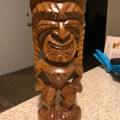 22 Mask LONO TIKI, God of Goodluck and Happiness, Hawaiian Tiki God ...