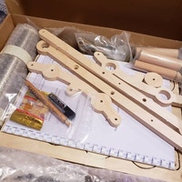 SEXTUS Wooden Clock Kit - Etsy UK