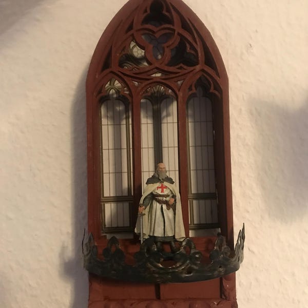 Wall Decor, Gothic Tracery Home Decor, Cathedral Window, Gothic Revival ...