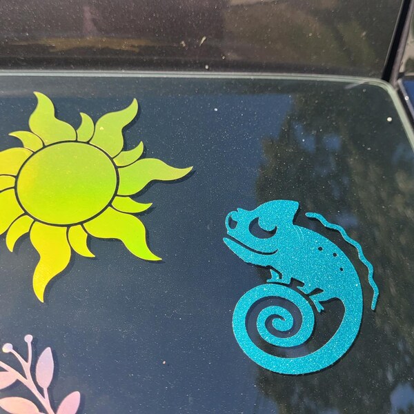 Holographic Rapunzel Sun Disney Decal Car Decal Princess Decal Window ...