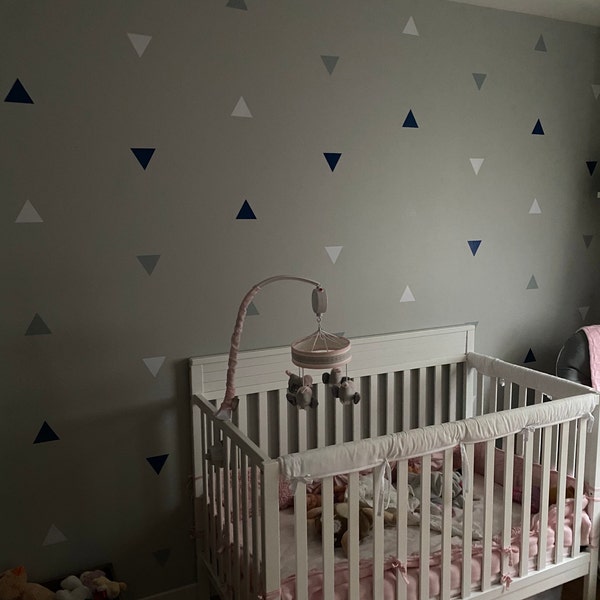 Triangle Decals / Triangle Wall Stickers / Triangle Wall Decor ...