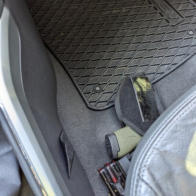 Universal Vehicle Mount Car Truck Gun Holster Pistol Conceal ...