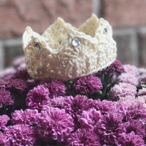 PDF Crochet Mini Crown Pattern Newborn - Etsy