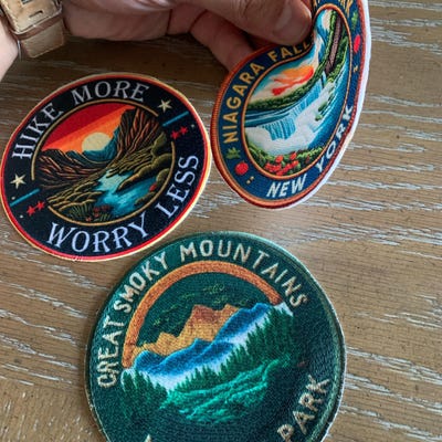 Peace Sign Patch Iron-on/sew-on Applique for Clothing Vest Jacket ...