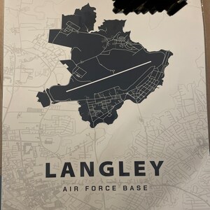 Custom Military Base Map Print Choose Your Base - Etsy