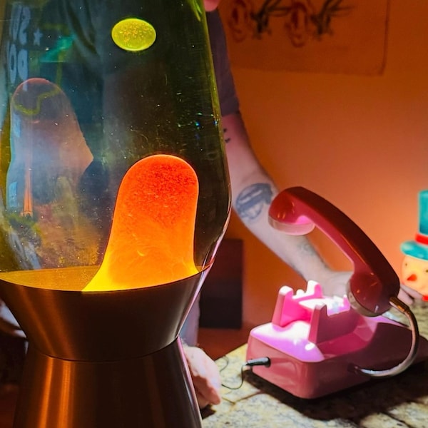 1990s Pop Art Lips Telephone, Vintage Landline Novelty Telephone, Retro ...