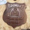 RCMP Wooden Badge - Etsy Canada
