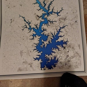 Wall Art Map Print of Fort Mcclellan Alabama United States - Etsy