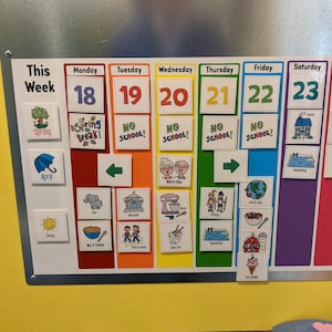 Daily Visual Schedule 120 Routine and Activity Cards - Etsy