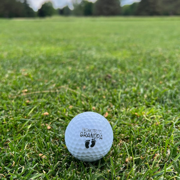 Personalized Golf Ball With Your Text or Image - Golf Ball Gift - Great ...