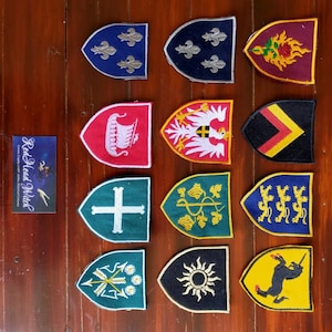 Witcher Inspired Bagde Crest Cosplay Larp Nilfgaard Temeria Redania ...