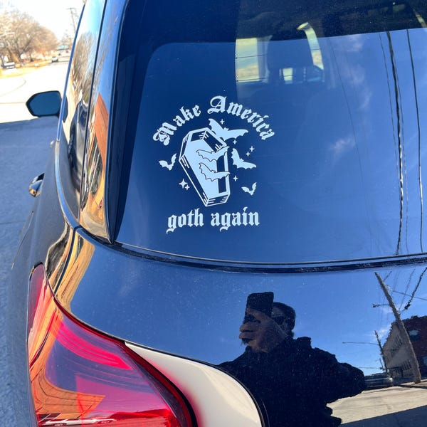 Little Demon. Baby on Board, Baby Bat, Goth Decals, Goth Car Decor ...