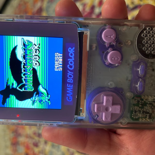 Custom Q5 IPS LED Logo Xl BACKLIT Funnyplaying Nintendo Gameboy Color ...