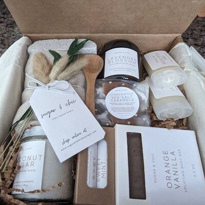 Self Care Spa Gift Box Relaxation Spa Set Unwind Spa Gift for Her ...