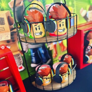 ROBLOX POPCORN BOX- Roblox Birthday Party Printable Popcorn Boxes ...