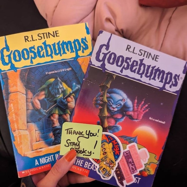 More & More TALES to Give You GOOSEBUMPS by R.L. Stine Vintage ...
