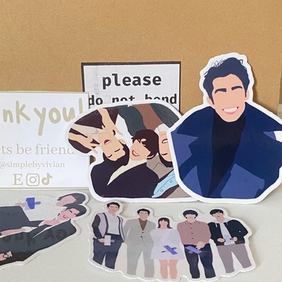 Meteor Garden/ Dylan Wang 2018 Vinyl Stickers Dao Ming Si, Shancai, F4 ...