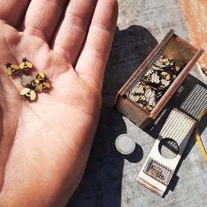 My Little Beekeeper Package of Bees Add-on, Beekeeper Gift, Miniature ...