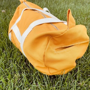 Canvas Duffle Bag Canvas Bag Gym Bag Sewing Pattern - Etsy