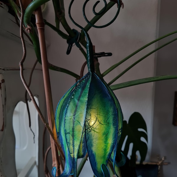 Colorful Paper Flower Lampshade | for Ceiling, Table or Floor Lamps ...