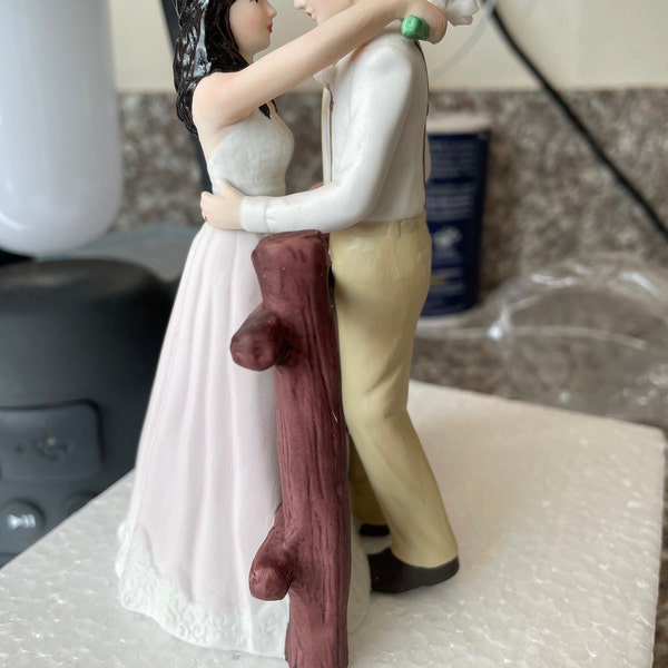Custom Wedding Cake Topper - Personalized Wedding Cake Topper - Rustic ...