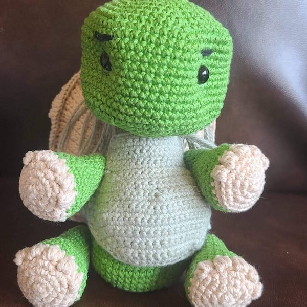 Turtle Toy Pattern, Turtle Tutorial, Mosaic Turtle, Cute Crochet Turtle ...