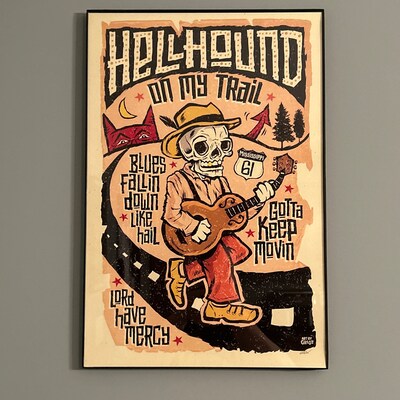 George Strait Concert Poster 2016 12x18 Signed by the Artist - Etsy