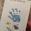 Happy Father's Day Personalised Footprint Rocket Card: DIY Handmade ...