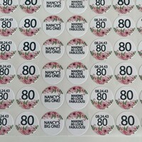 NEW 30th Birthday Wine Labels Dirty 30 Wine Label Talk 30 to Me 30 AF ...