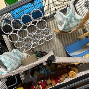 Full Length Cage Ledges for Full Cheeks Chew Proof City Loft Cage Kiln ...
