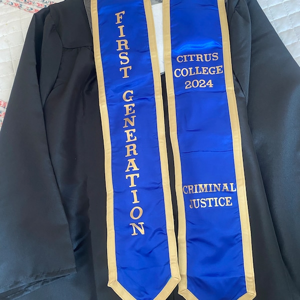 Customized Graduation Sash Custom Graduation Sash Personalized Sash ...