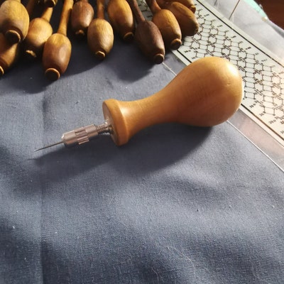 Ball Handled Bobbin Lace Tool Pricker Pin Vice - Etsy