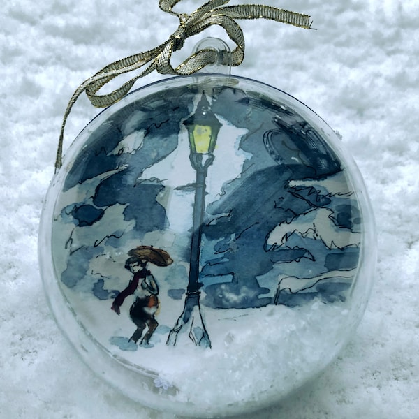 Homemade Ornaments - Narnia - Lucy and Mr. Tumnus - White Witch - Aslan ...